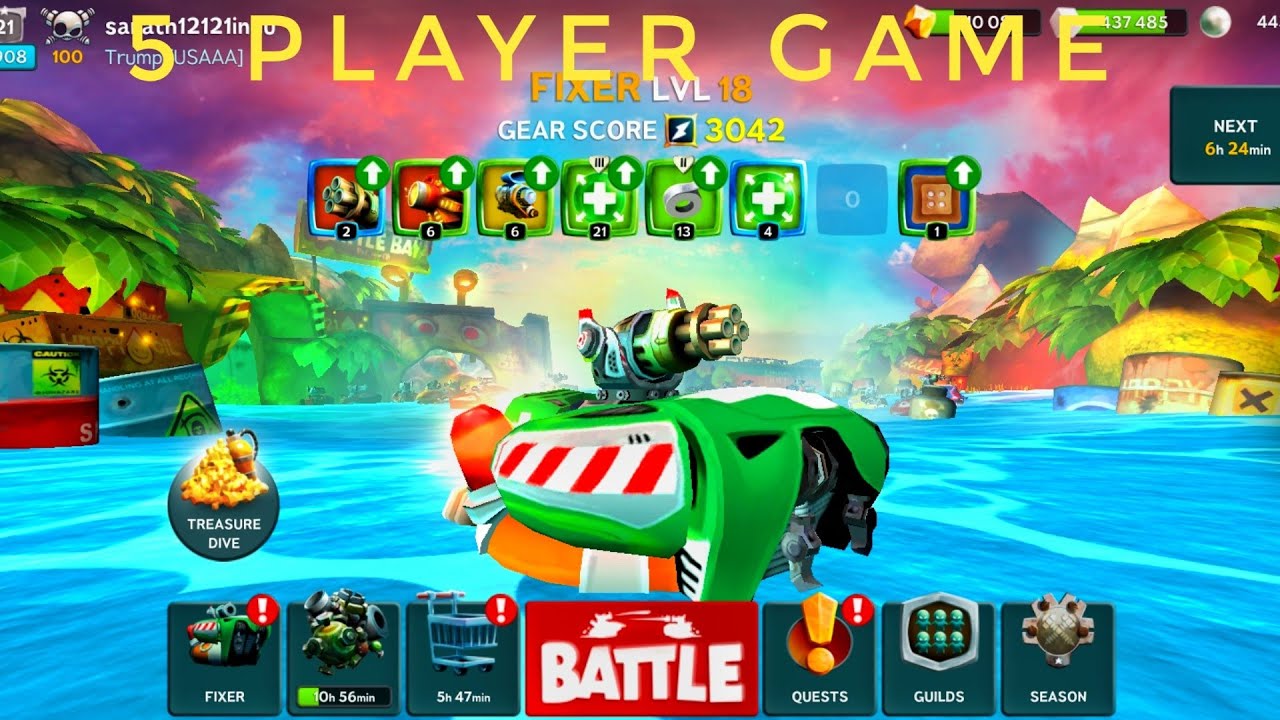 Multiplayer games to play with friends. battlebay - YouTube