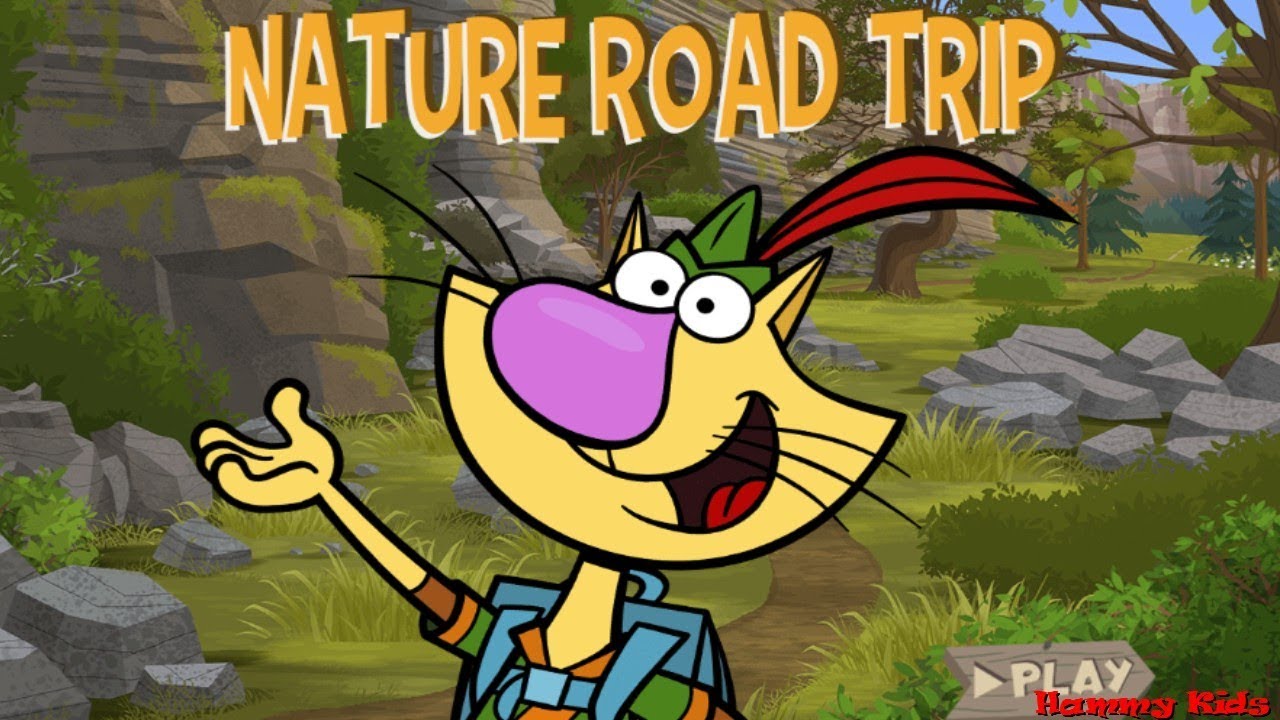 Nature Cat Nature Road Trip Gameplay for Kids - YouTube