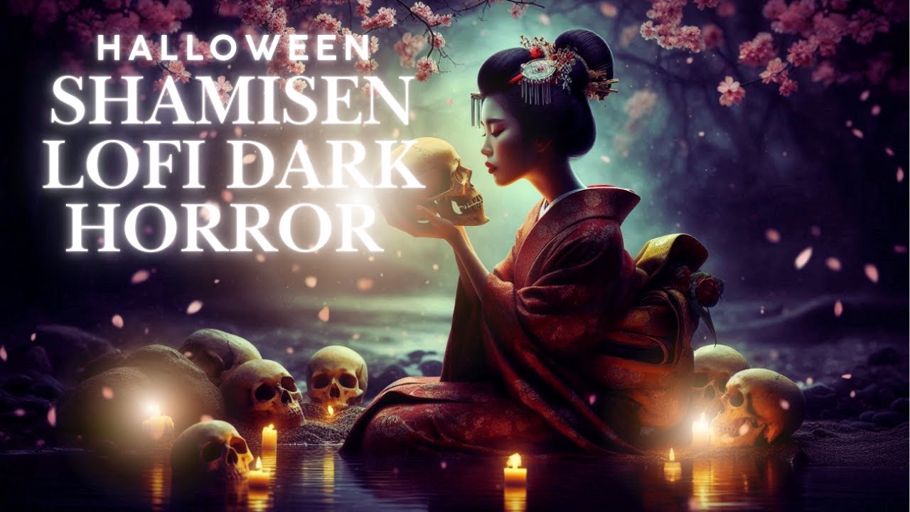 Halloween Shamisen Lo-fi Dark Horror Playlist for October - YouTube