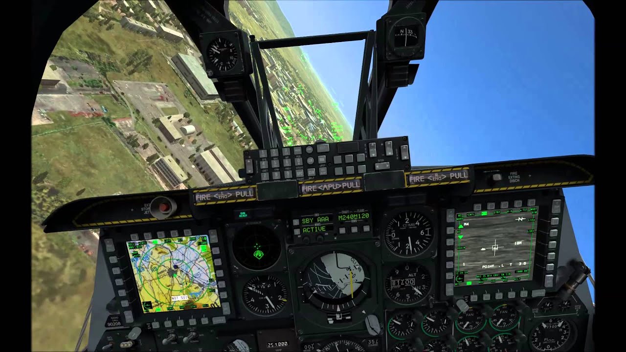 DCS: A-10C Immediate Air Support (緊急航空支援)その2 - YouTube