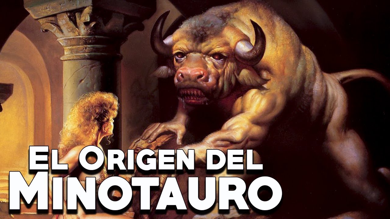 Minotauro: El Origen de la Bestia (Minos y Poseidón) Mitología Griega ...