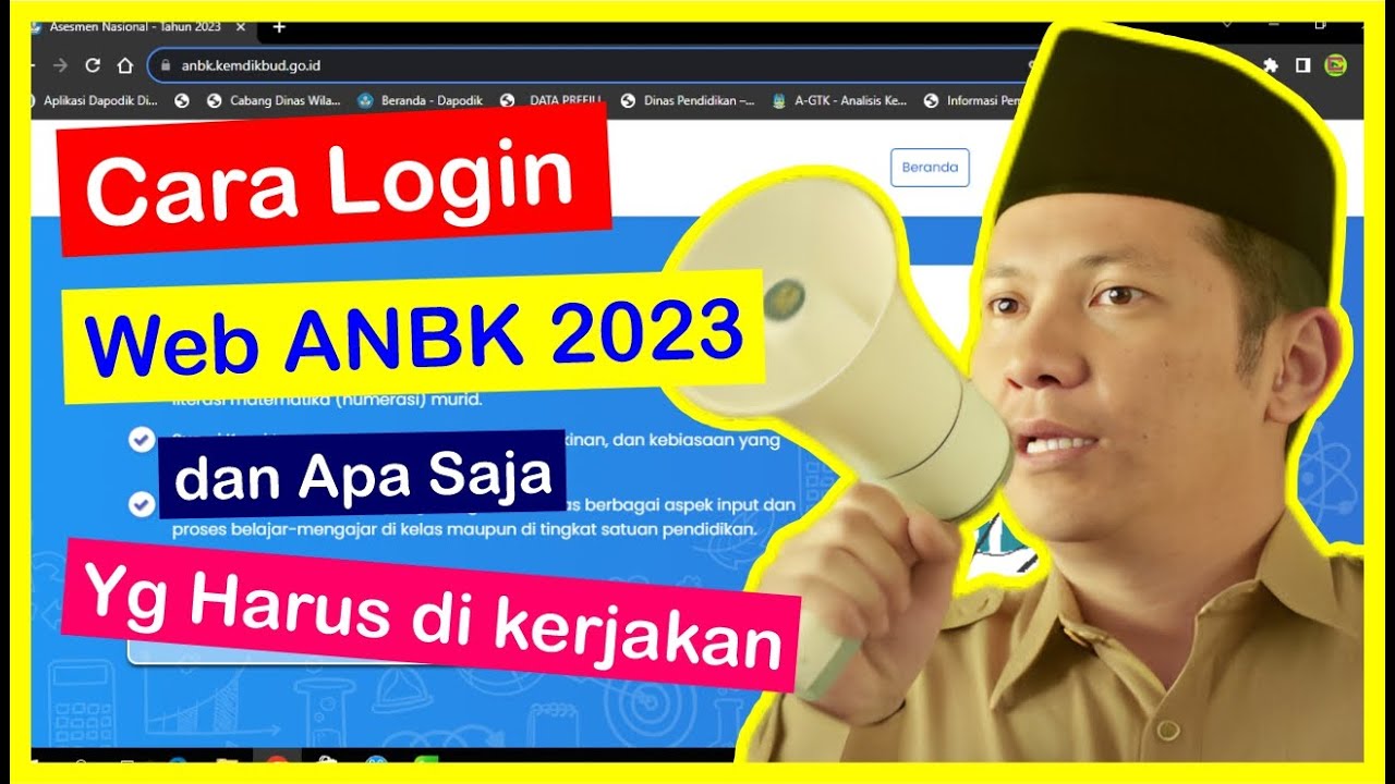 Cara Login ke Web ANBK 2023 - YouTube