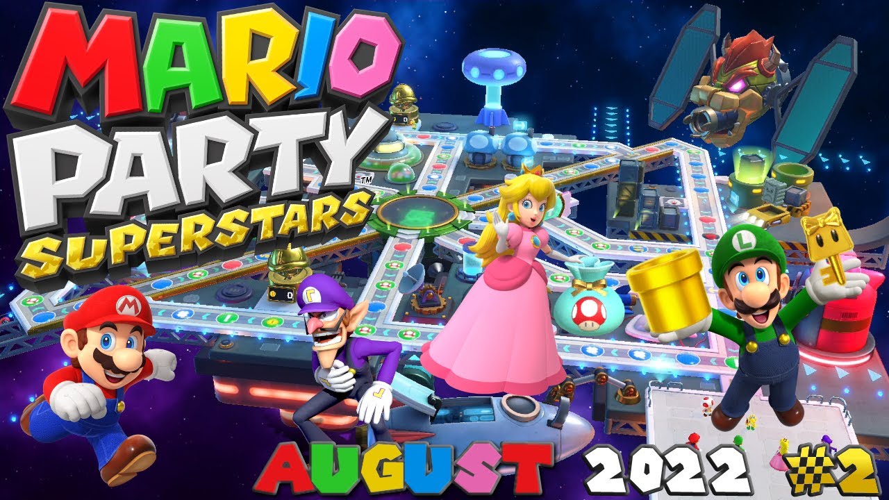 Floating in Space... Land | Mario Party Superstars w/ Friends [August ...