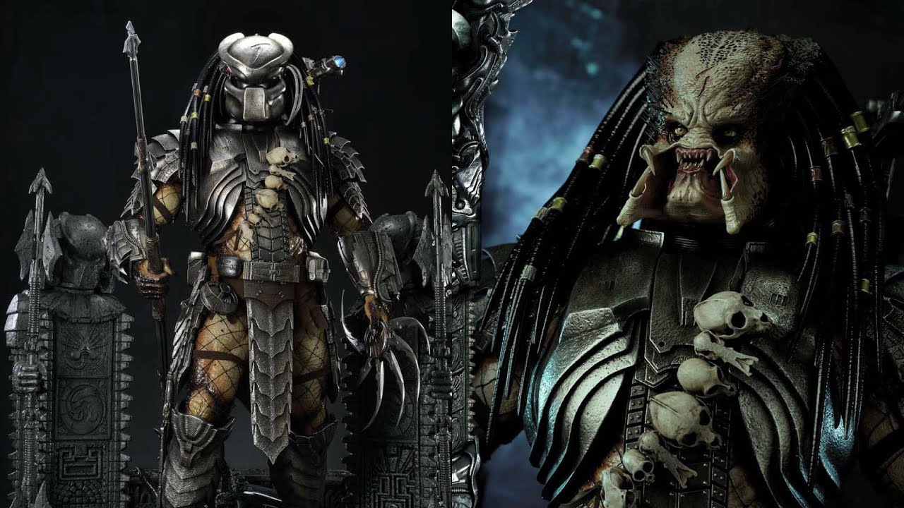New predator scar predator statue revealed by prime 1 studios - YouTube
