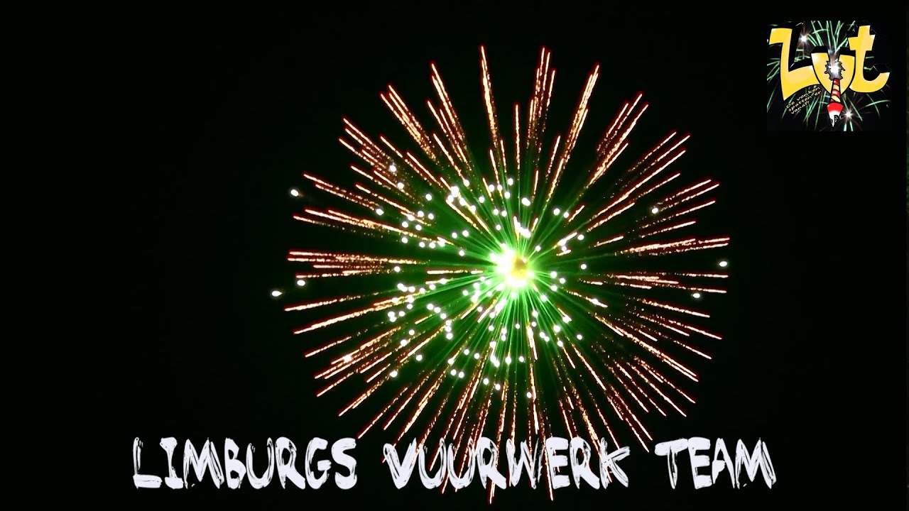 6 Inch Triplex Shell Wave to Orange to Green with Green wave Pistil ...