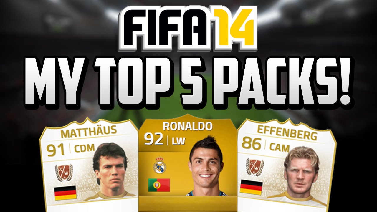 FIFA MY BEST PACKS - FT LEGEND IN A PACK, RONALDO IN A PACK & TOTS IN A ...