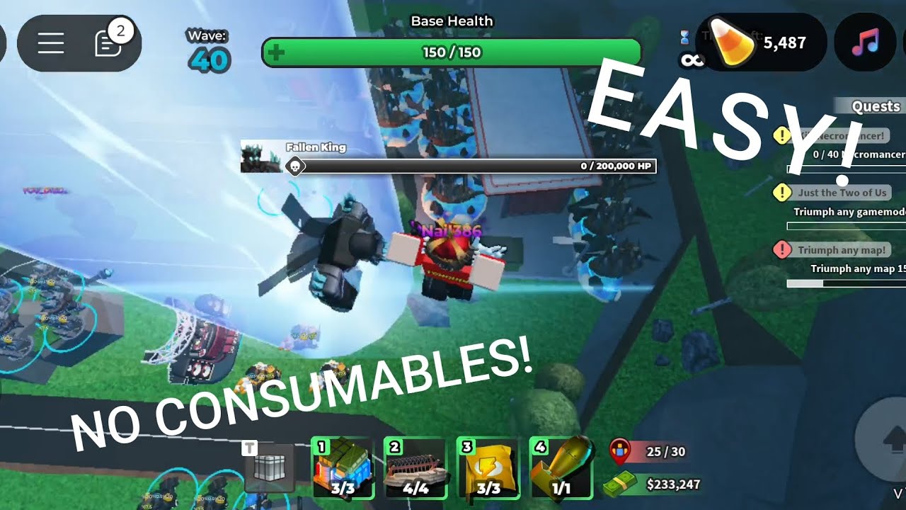 Easy Duo Fallen Strat (merc base required) - YouTube