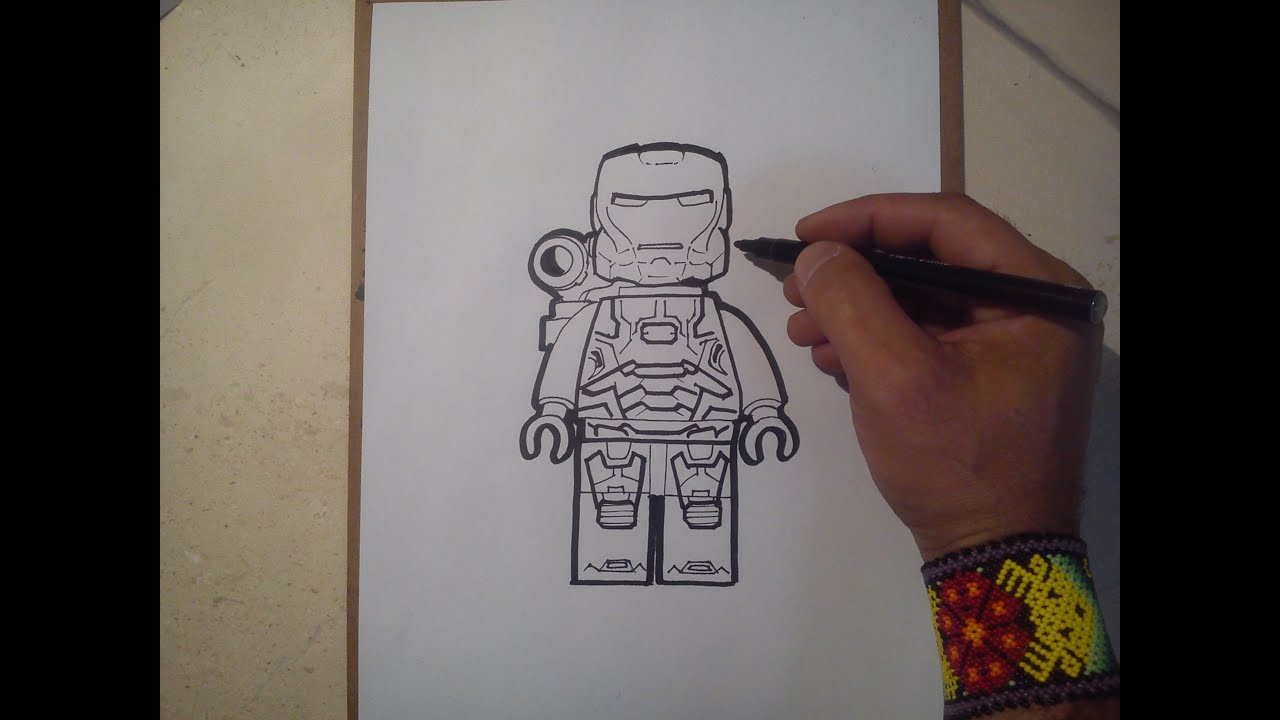 Como dibujar a maquina de guerra (lego) / HOW TO DRAW A WAR MACHINE ...
