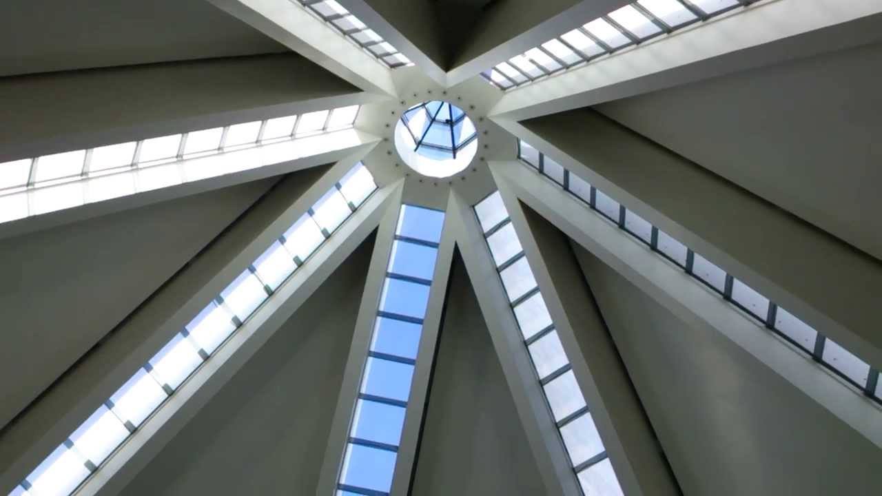 The Temple "Pyramid" & Museum, of Goodwill" Brasilia - YouTube