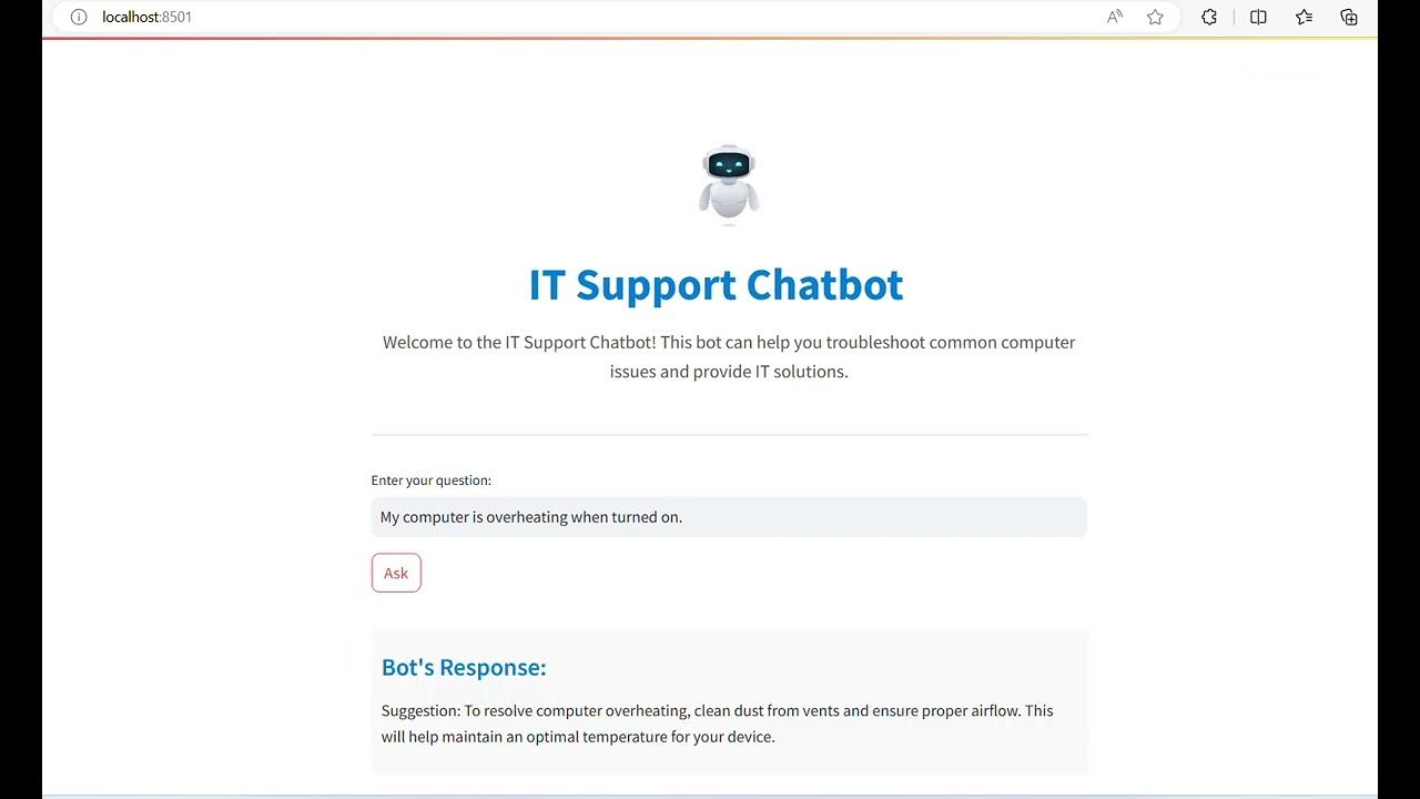 IT support chatbot using Qdrant, Langchain and groq - YouTube