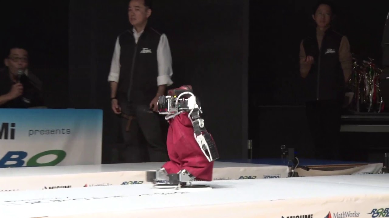 第3回 ROBO-ONE auto予選(Bレーン) Metallic Fighter 12.04秒 - YouTube