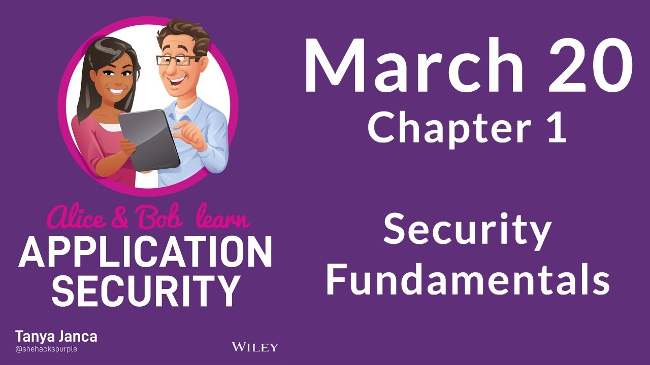 Chapter 1 Security Fundamentals - Alice and Bob Learn Application ...