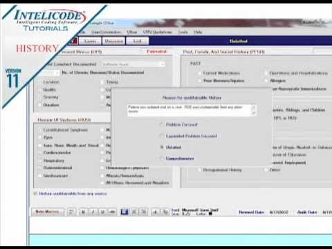 Intelicode 11 History Screen - YouTube
