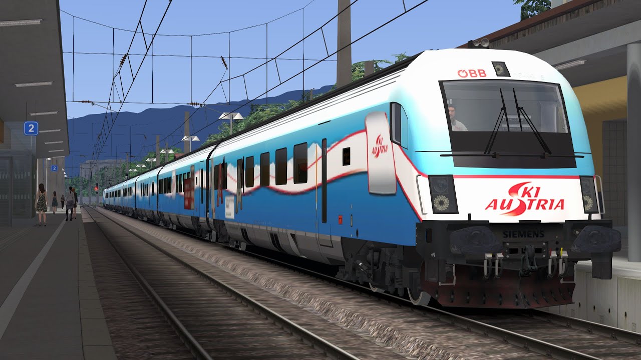 Ab geht´s mit dem Railjet über den Pass | Train Simulator #005 - YouTube