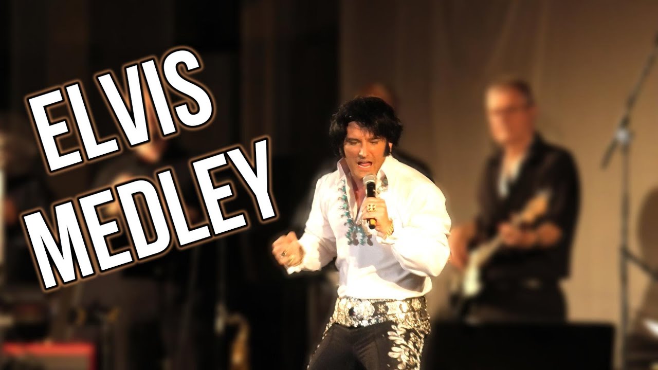 Gordon Davis - Elvis Medley - Elvis Weekend Luxembourg 2023 - YouTube
