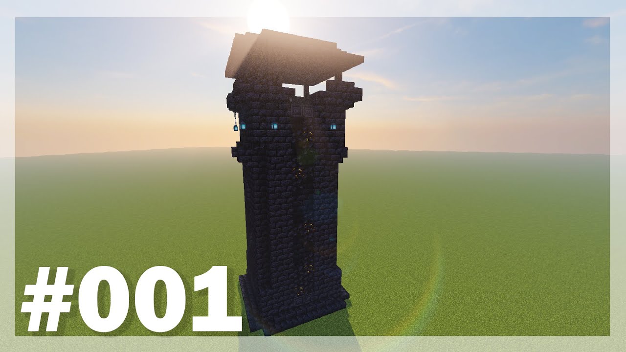 Minecraft Tutorial - Evil Medieval Blackstone Tower | MINECRAFT 1.16 - YouTube