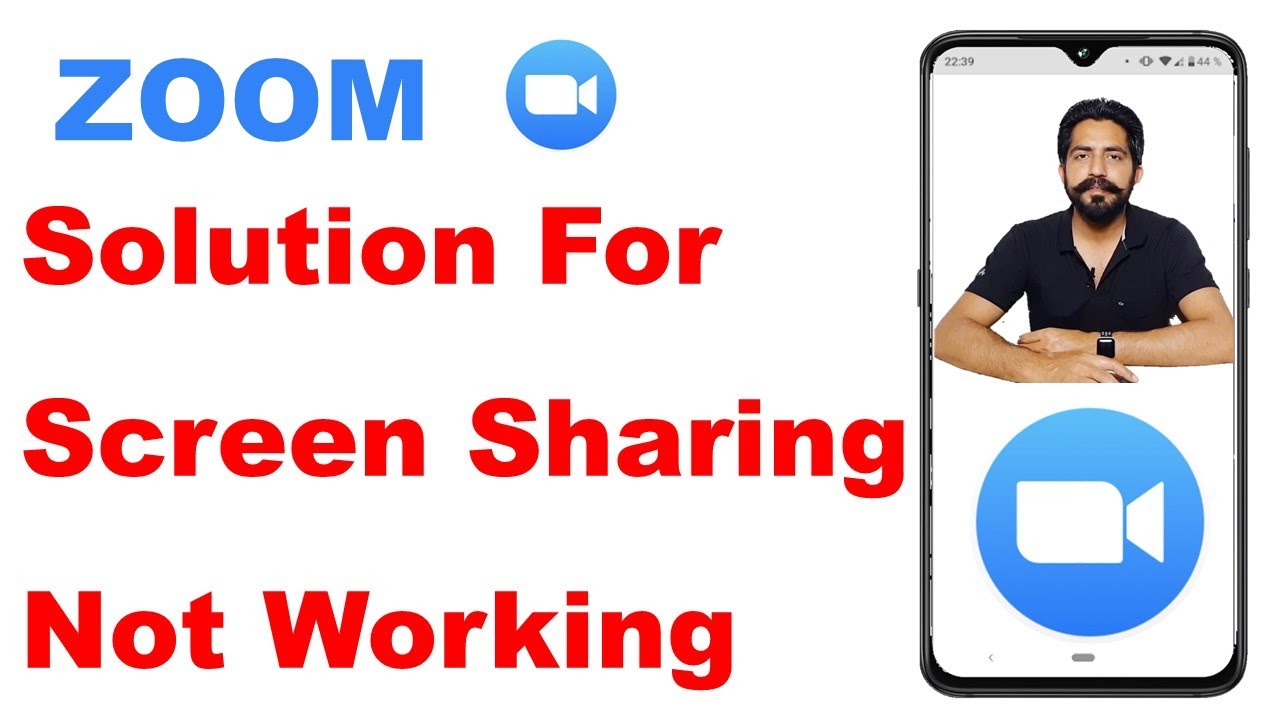 Zoom Solution For Not Working Screen Sharing During Meeting || How to ...