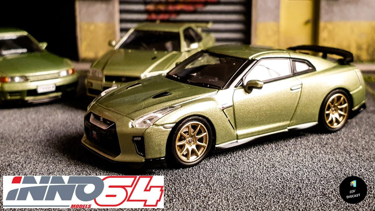 Nissan GT-R R35 Millennium Jade by Inno64 | UNBOXING and REVIEW - YouTube
