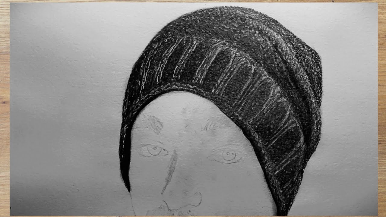 How To Draw A Woolen cap|step by step - YouTube