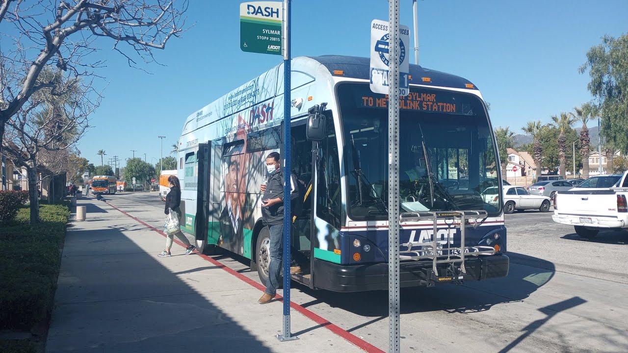 2015 LADOT Gillig BRT Plus 15350 - YouTube