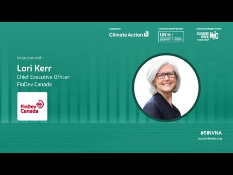 Interview with Lori Kerr, FinDev Canada, #SINVNA23 - YouTube