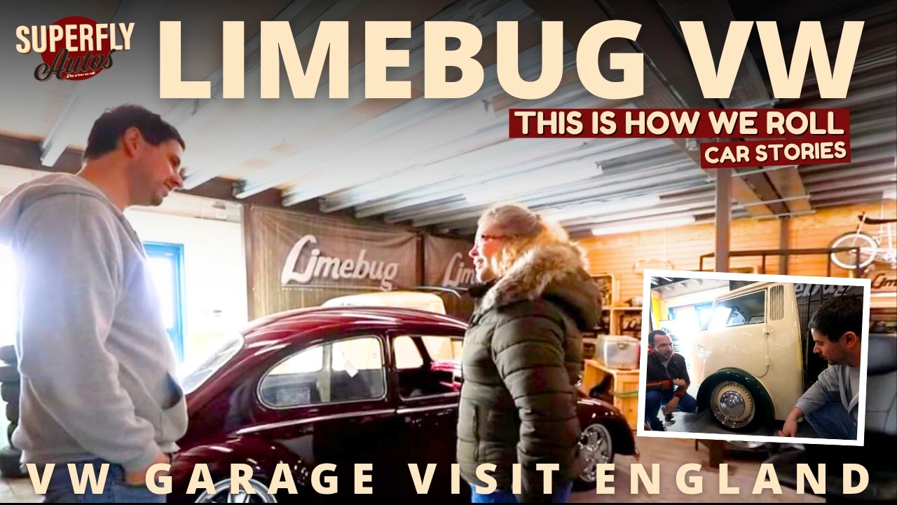 Car Garage Tour at Limebug VW in England - YouTube