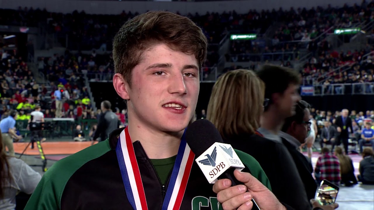 SDHSAA Class B -170 lbs. Champion - Caleb Orris - YouTube
