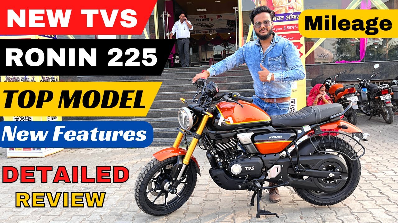 2023 New TVS Ronin 225😍Dual ABS (Orange) Review | Features | New Price ...