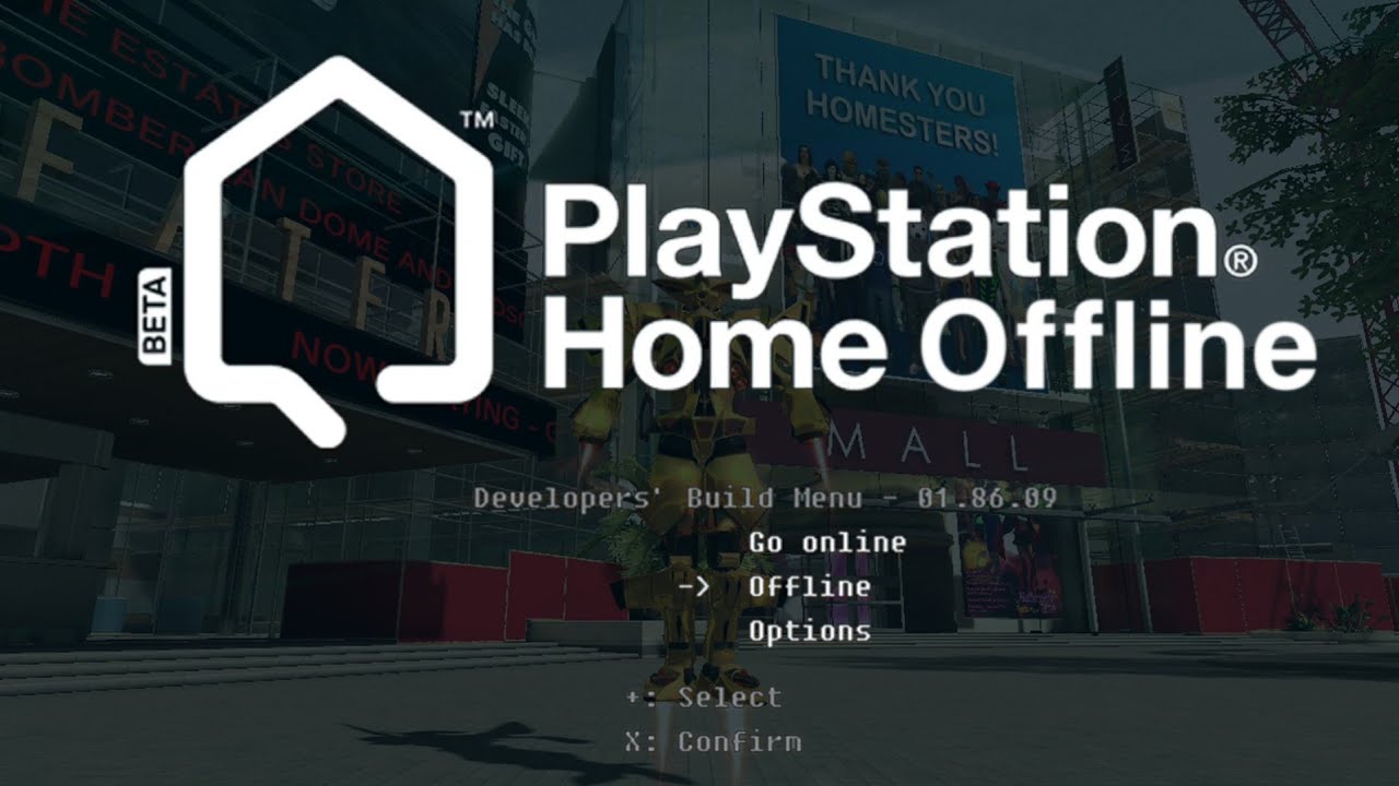 Lançamento PlayStation Home Offline para PS3 e RPCS3 - YouTube
