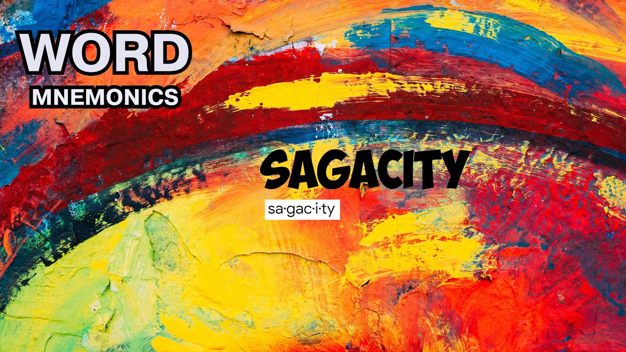 Word Mnemonics: Sagacity - YouTube