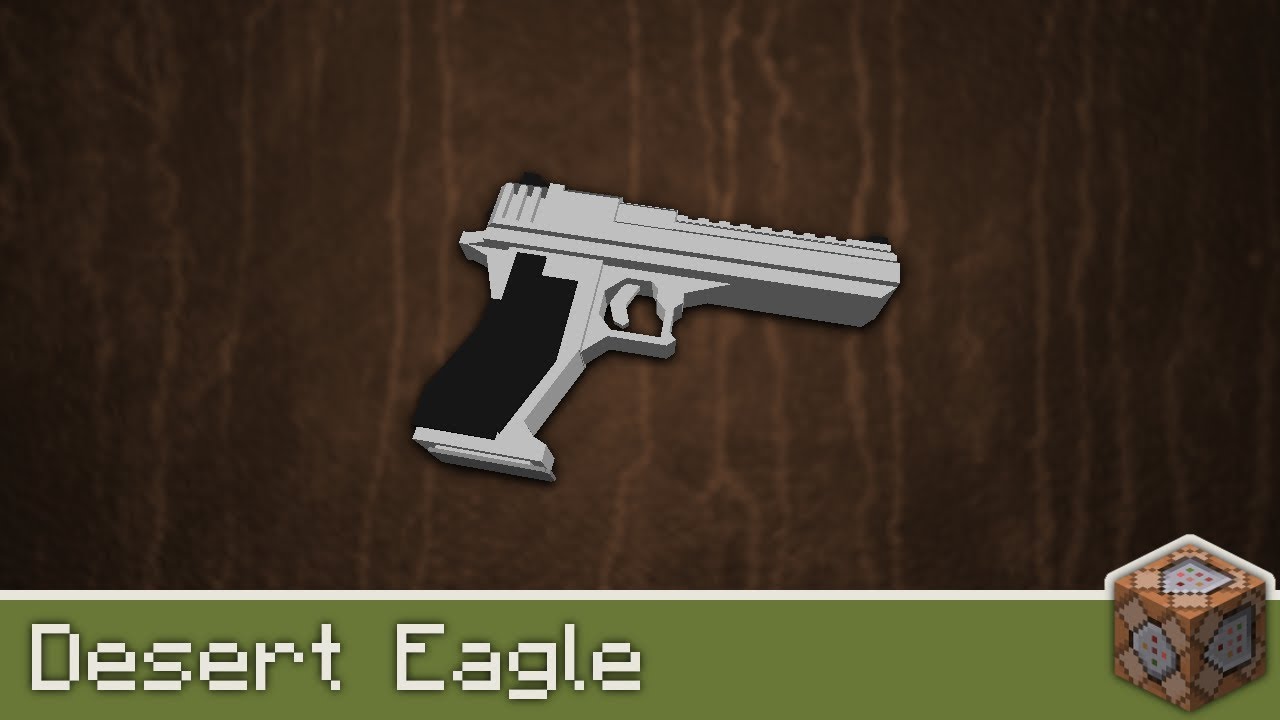 Working Desert Eagle in vanilla Minecraft 1.13 | snapshot 18w05a ...