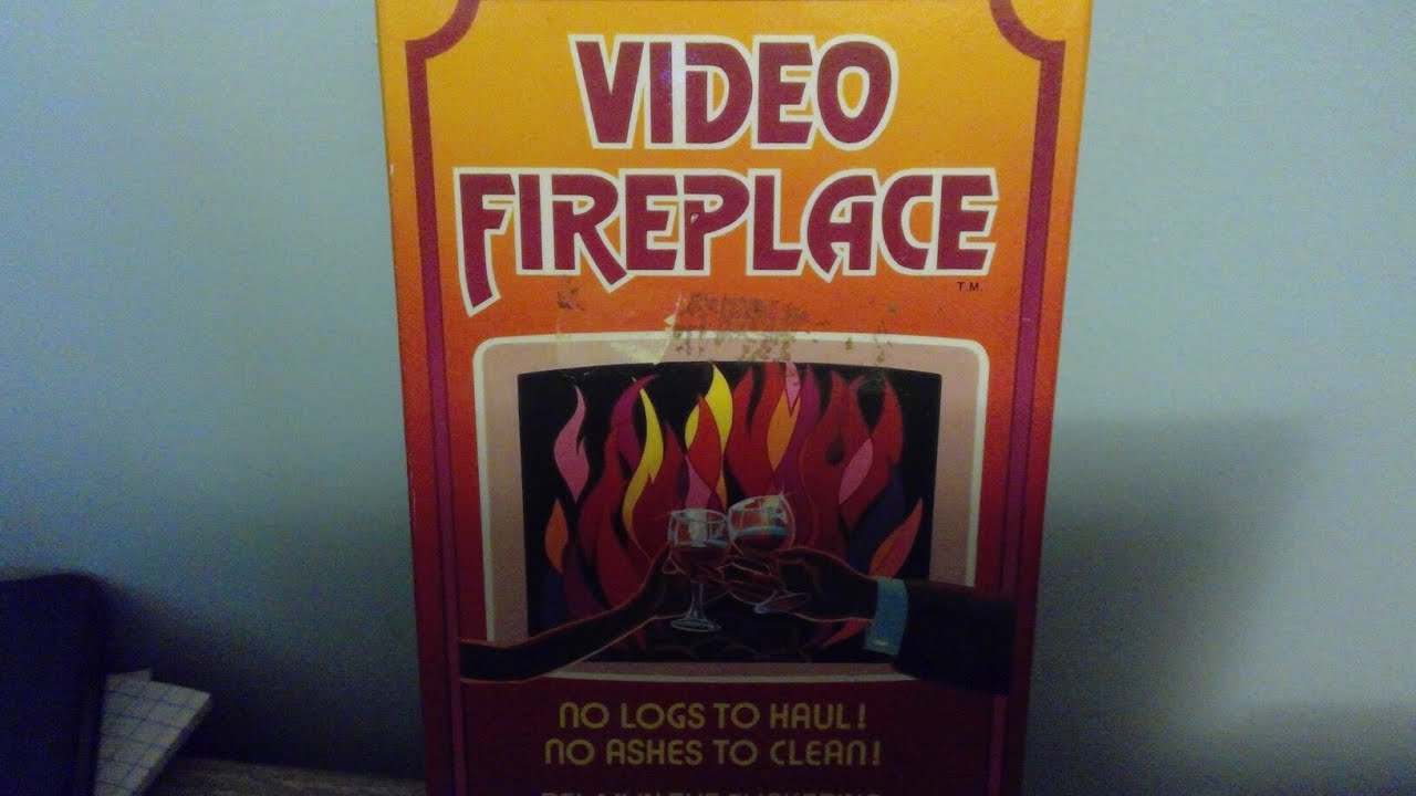 VHS Video Fireplace - 60 Flame-Filled Minutes straight out of 1982 ...