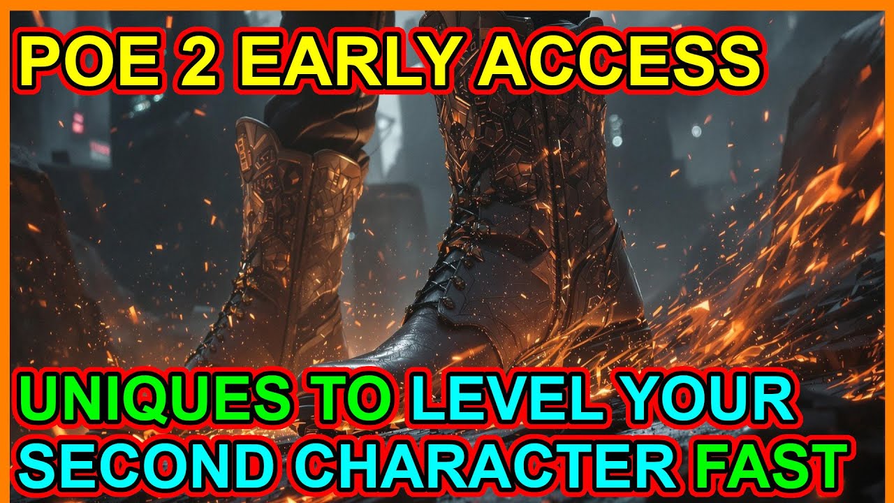 POE 2 - 10 Great Unique Items For Levelling Second Characters. Most ...