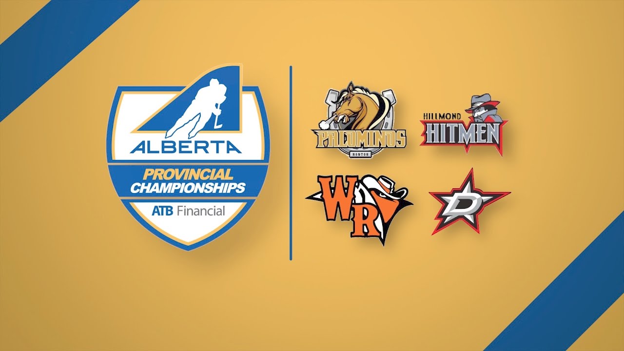 Game #4, Wainwright Rustlers vs. Hillmond Hitmen - Senior AA ...