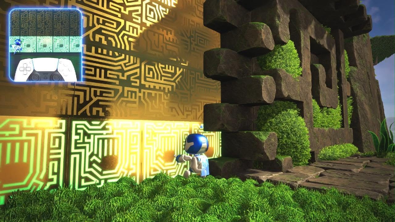 How Top Open First Door In Aztec Trail - Astro Bot - YouTube