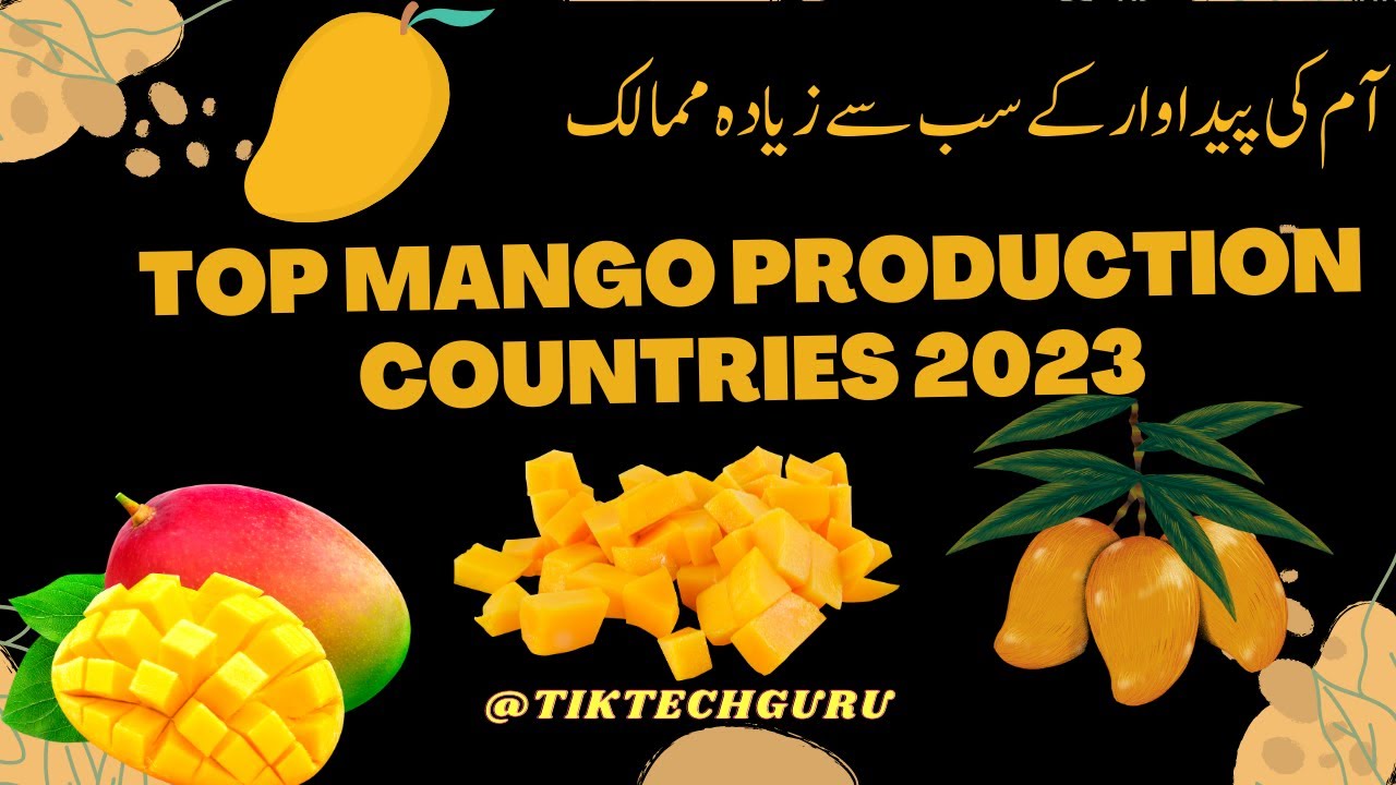 Top Ten Mangos Production Countries in 2023 | TopTen |Mango - YouTube