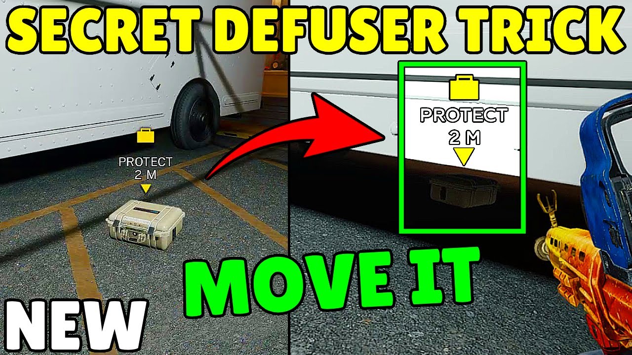 The *NEW Update* Lets You Move The Defuser After Planting It - Rainbow ...