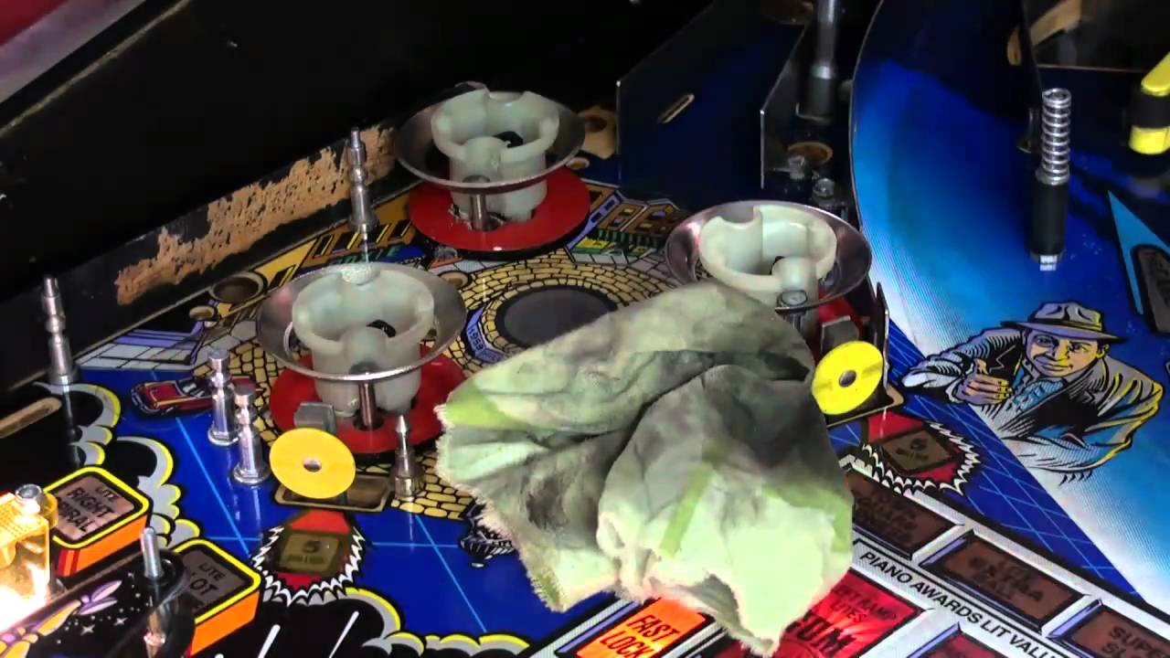 Clean & Restore a Pinball Game - Part 4/9 - YouTube