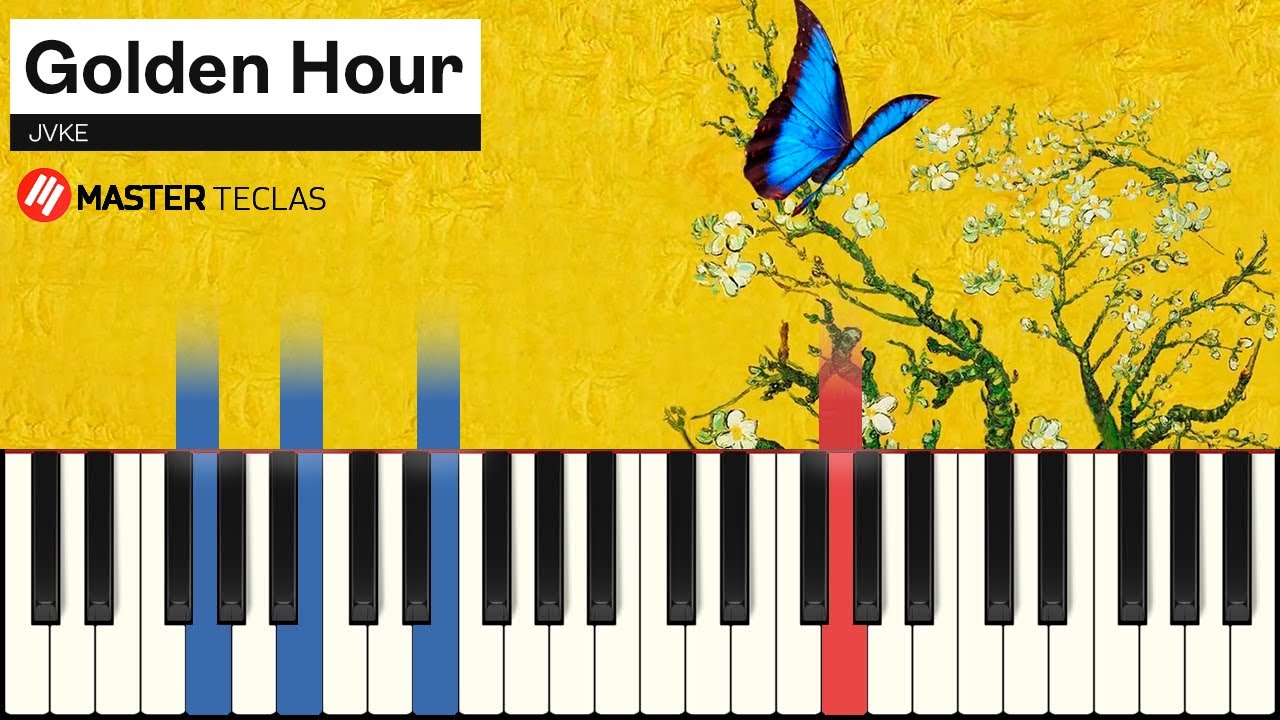 Golden Hour - JVKE | Piano Tutorial - YouTube