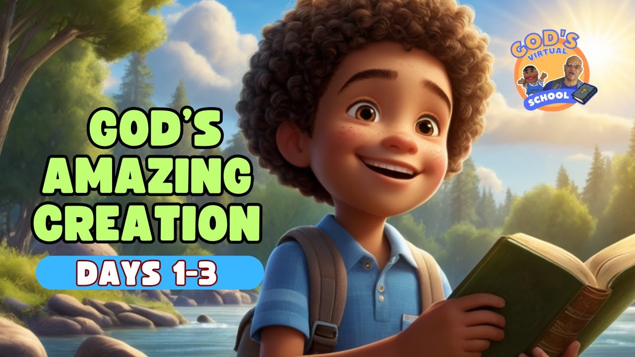 The Story for Creation (Days 1 to 3) | Bible Stories for Kids - YouTube