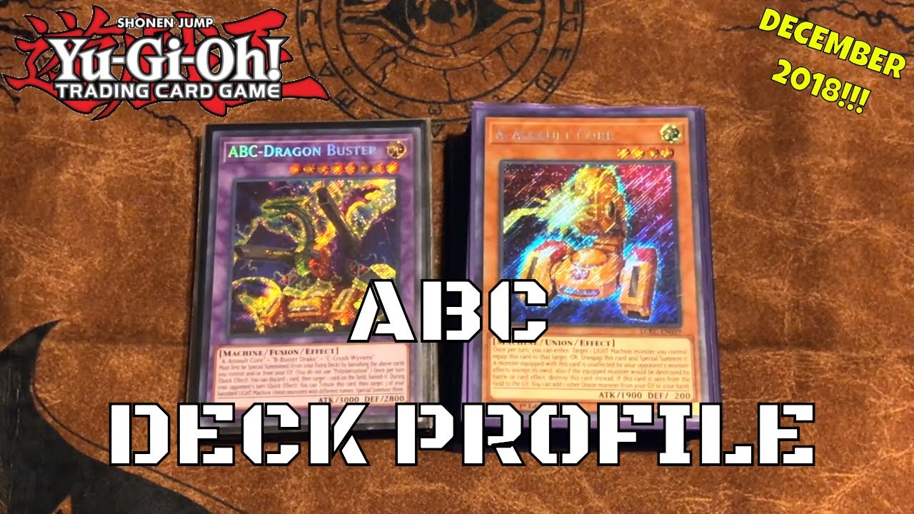 Yu-Gi-Oh! *UPDATED* ABC Deck Profile with 3 A-Assault Core - YouTube