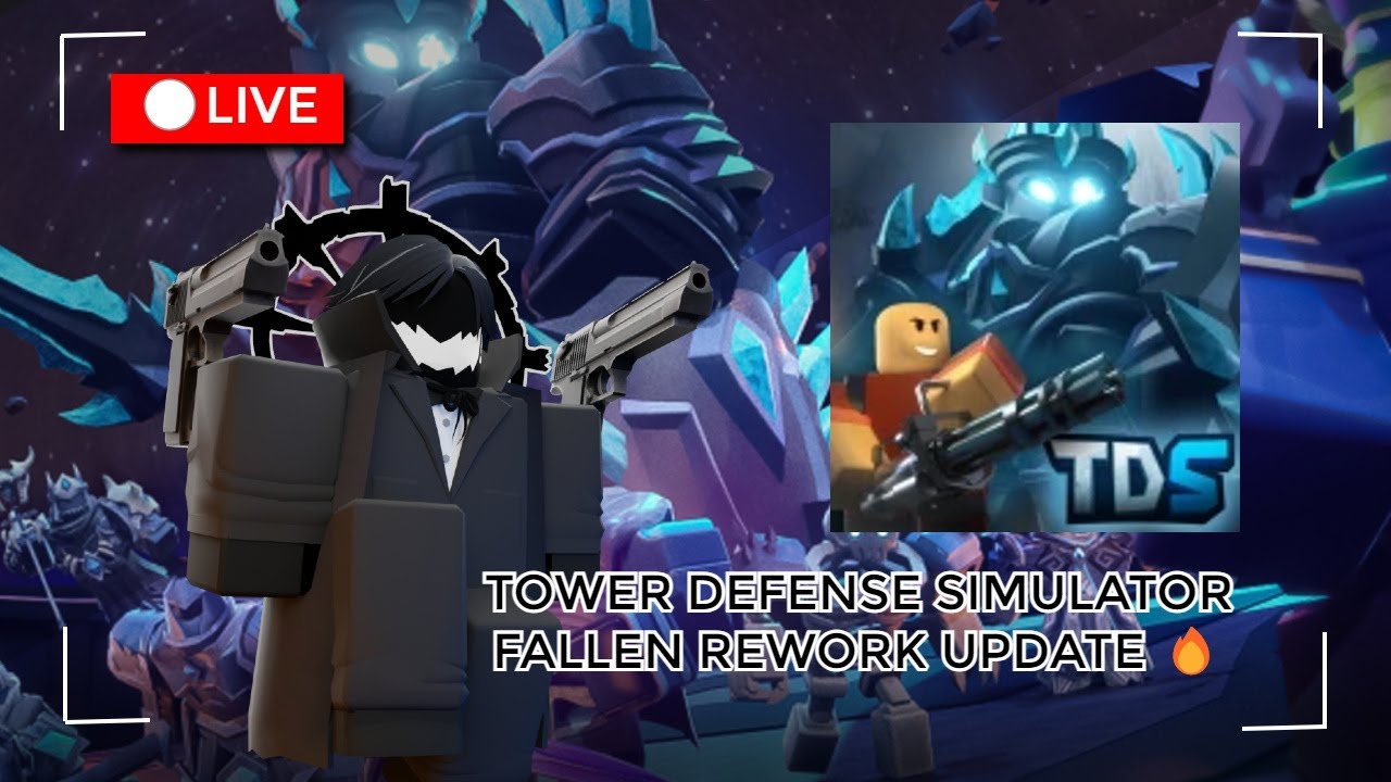 (🔴LIVE) TDS - FALLEN REWORK UPDATE! (COME AND JOIN) || ROBLOX - YouTube