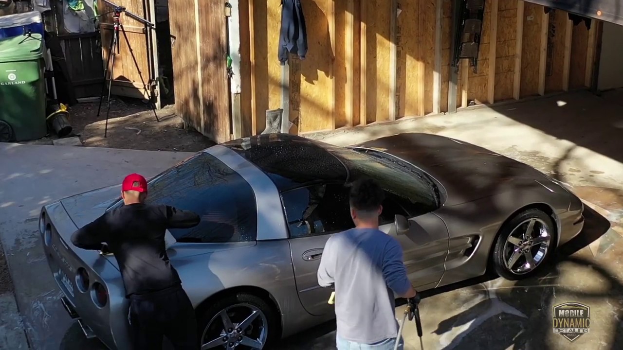 C5 Corvette gets a Spring Cleaning - Ceramic Wax - YouTube