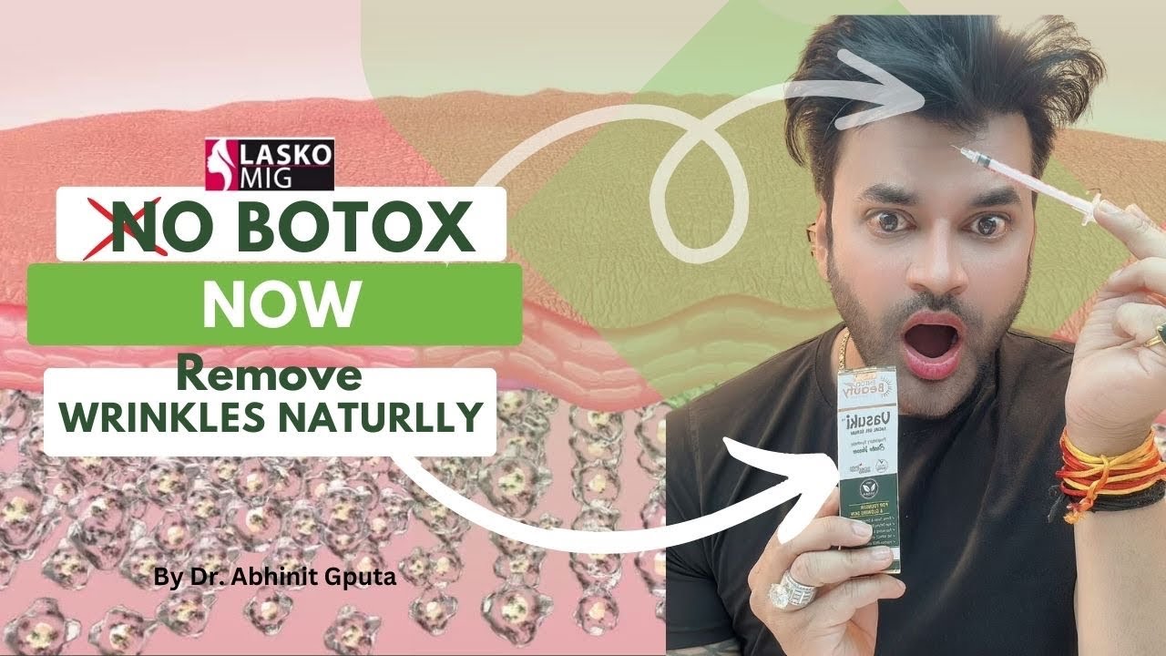 NO BOTOX | Remove Wrinkles Naturally without Botox with this Snake ...