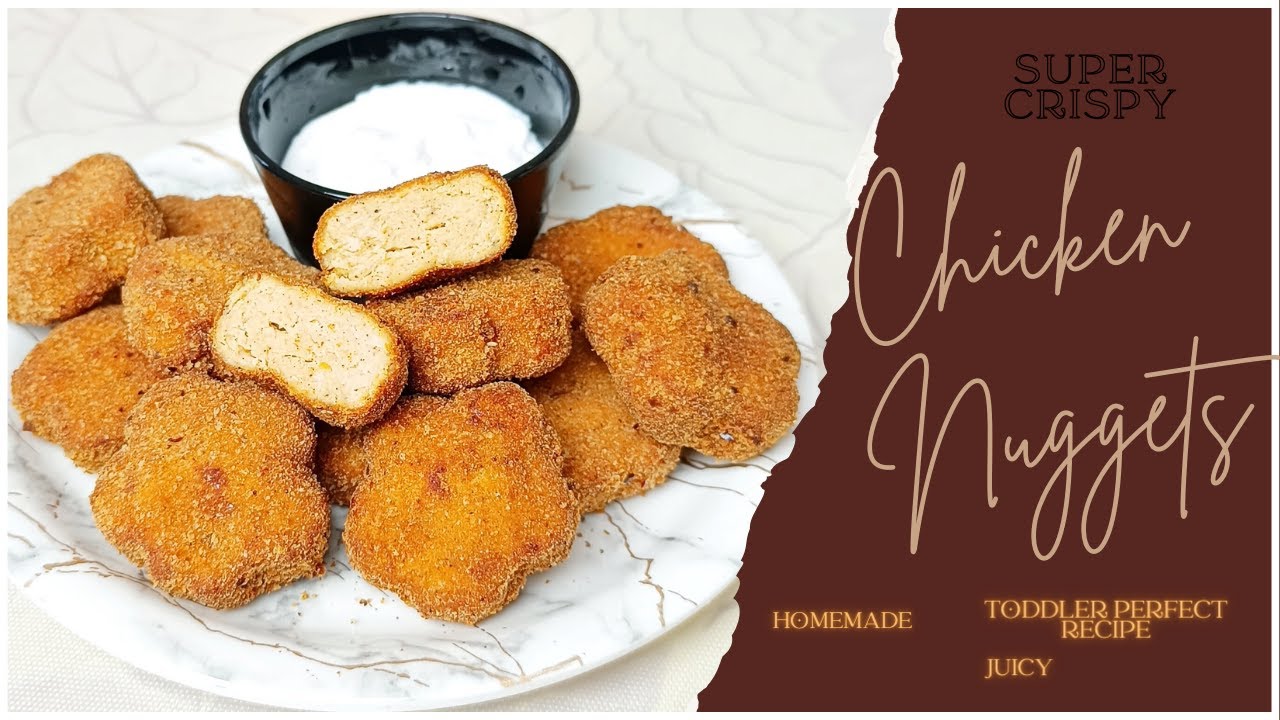 Crispy Chicken Nugget Recipe | Perfectly Juicy On The Inside - YouTube