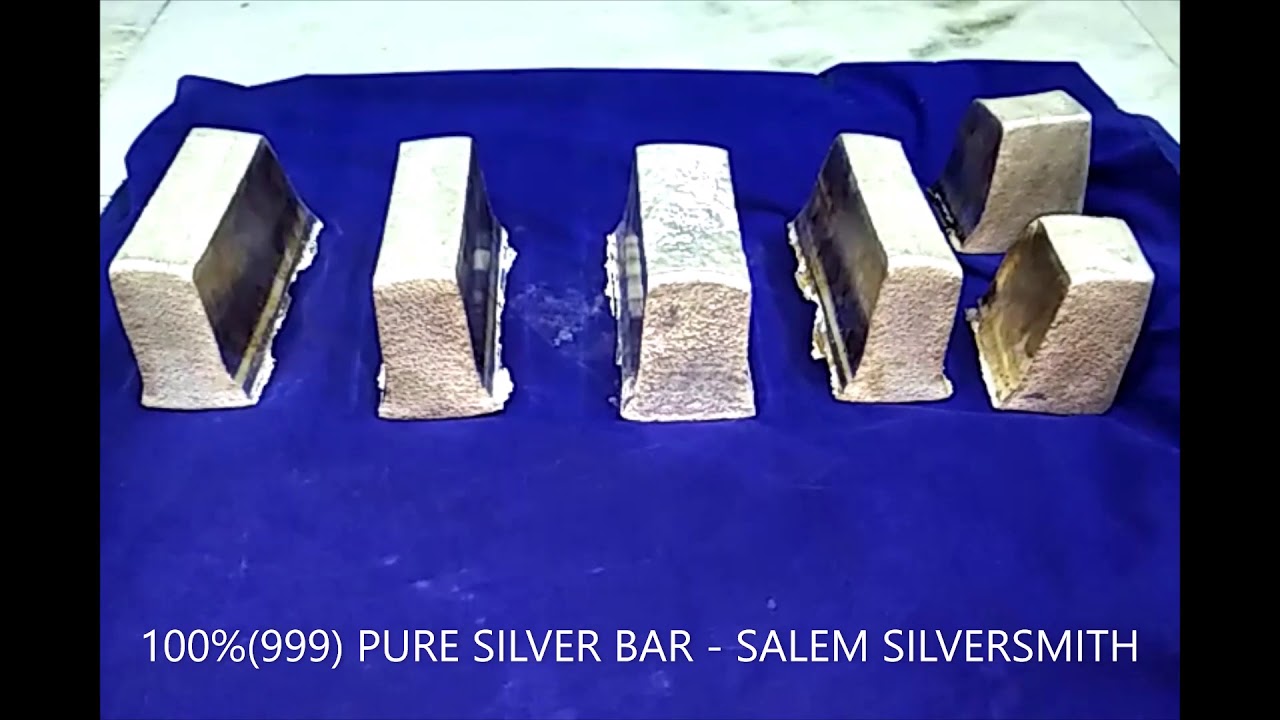 SILVER BAR | 100% (999) PURITY | PRODUCT VIDEO | SALEM SILVER SMITH ...