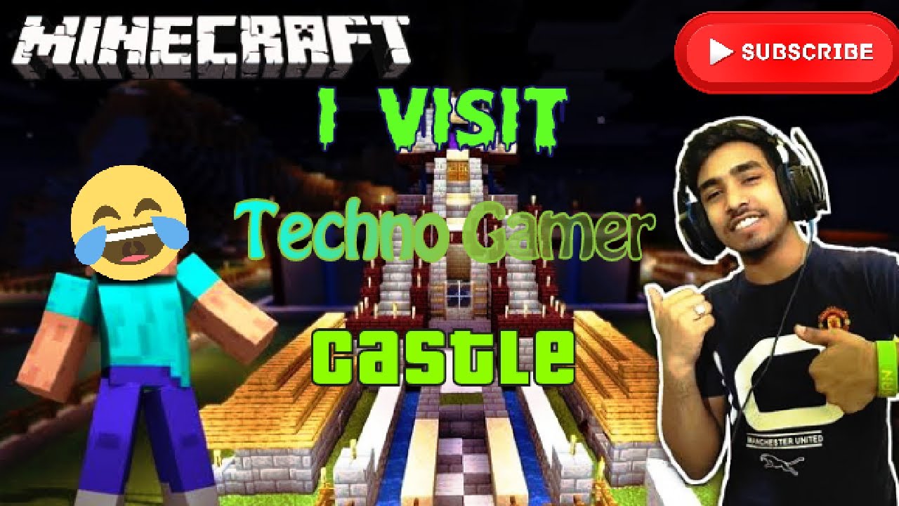 I Visit Techno Gamer Castle | Techno Gamer Castle visit | - YouTube