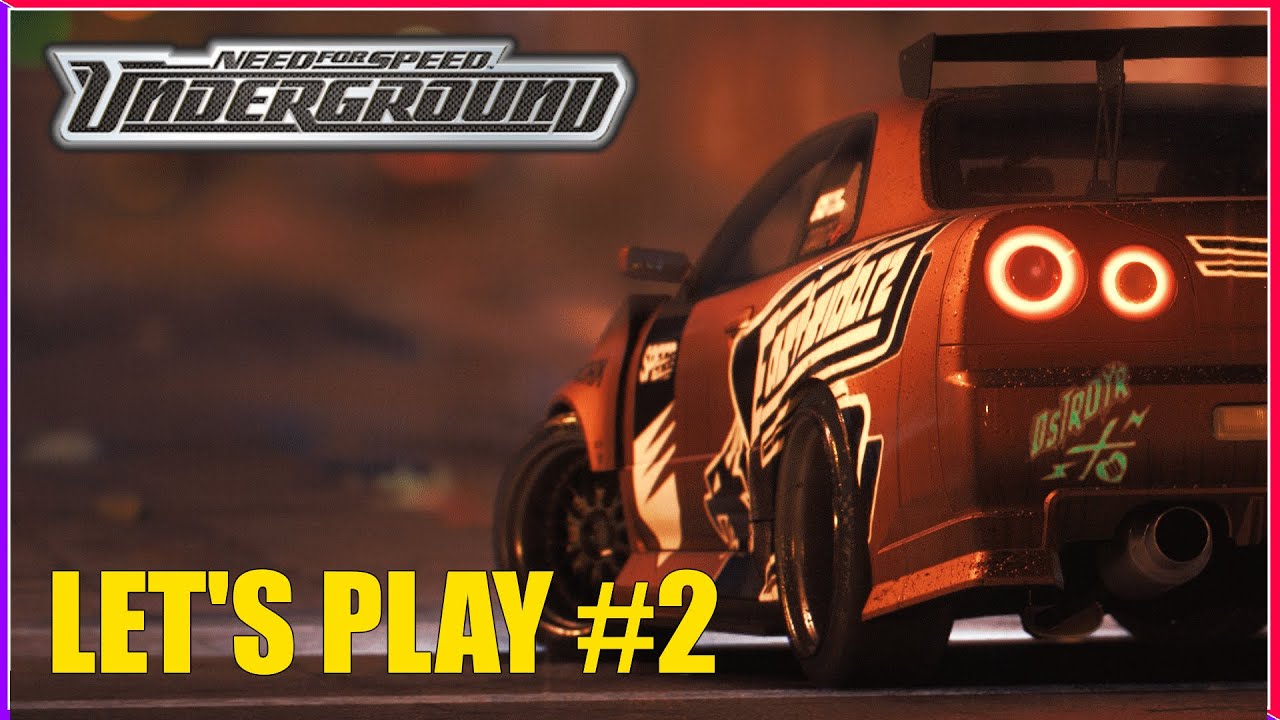 NFS UNDERGROUND : TUNING & COURSE DE RUE - YouTube