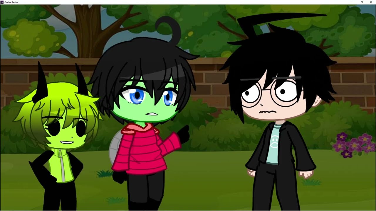 Gir ate a baby ||Invader Zim|| Gacha Club - YouTube