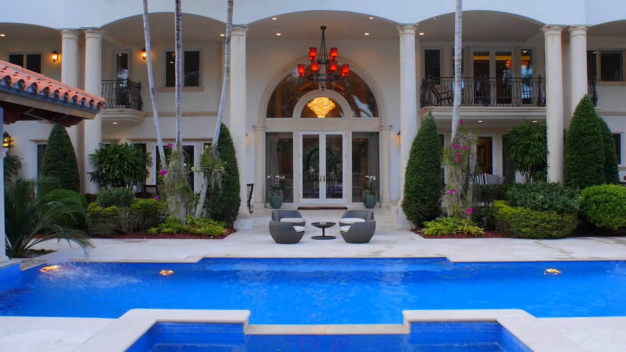 Chic Mediterranean Compound in Coral Gables, Florida - YouTube